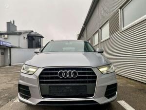Grey Audi Q3 2016 in Siauliai, with an engine capacity of 1.97 L and mileage of 184 thousand km for 11300 €, photo 3 on AUTOMOTO.COM.LV