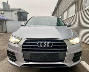 Grey Audi Q3 2016 in Siauliai, with an engine capacity of 1.97 L and mileage of 184 thousand km for 11300 €, photo 4 on AUTOMOTO.COM.LV