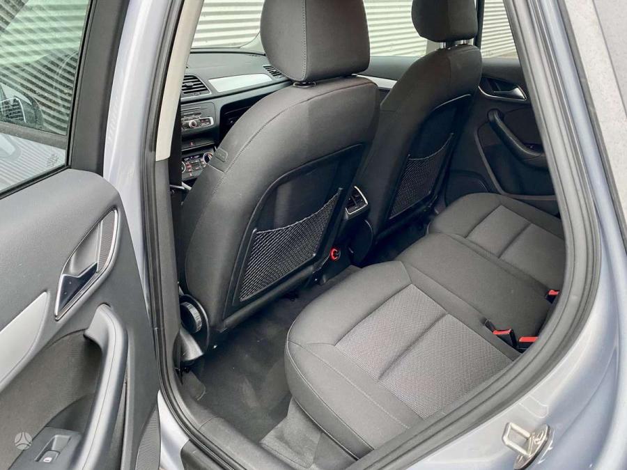 Grey Audi Q3 2016 in Siauliai, with an engine capacity of 1.97 L and mileage of 184 thousand km for 11300 €, photo 15 on AUTOMOTO.COM.LV