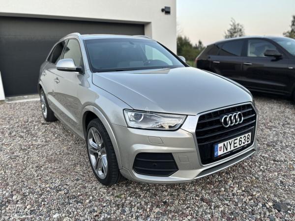 Pelēks Audi Q3 2016 Viļņa, ar dzinēja tilpumu 2.00 L un nobraukumu 110 tūkst. km par 13000 €, foto 4 vietnē AUTOMOTO.COM.LV