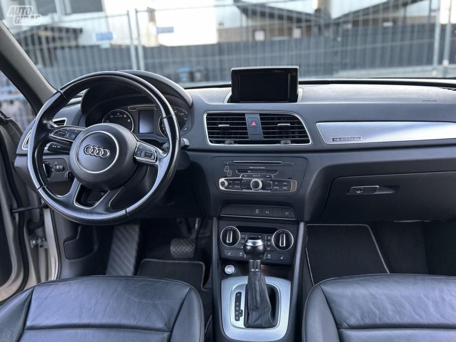 Pelēks Audi Q3 2016 Viļņa, ar dzinēja tilpumu 2.00 L un nobraukumu 110 tūkst. km par 13000 €, foto 9 vietnē AUTOMOTO.COM.LV