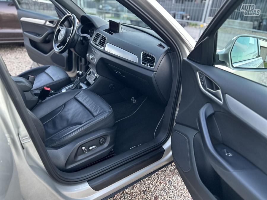 Pelēks Audi Q3 2016 Viļņa, ar dzinēja tilpumu 2.00 L un nobraukumu 110 tūkst. km par 13000 €, foto 12 vietnē AUTOMOTO.COM.LV