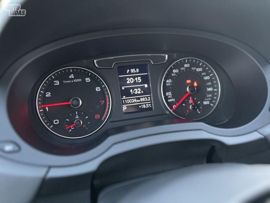 Pelēks Audi Q3 2016 Viļņa, ar dzinēja tilpumu 2.00 L un nobraukumu 110 tūkst. km par 13000 €, foto 15 vietnē AUTOMOTO.COM.LV