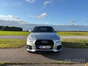 Grey Audi Q3 2016 in Cesis, with an engine capacity of 2.00 L and mileage of 232 thousand km for 14200 €, photo 3 on AUTOMOTO.COM.LV