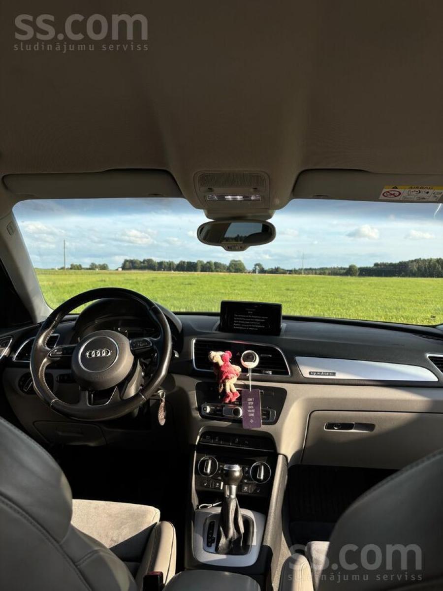 Grey Audi Q3 2016 in Cesis, with an engine capacity of 2.00 L and mileage of 232 thousand km for 14200 €, photo 5 on AUTOMOTO.COM.LV