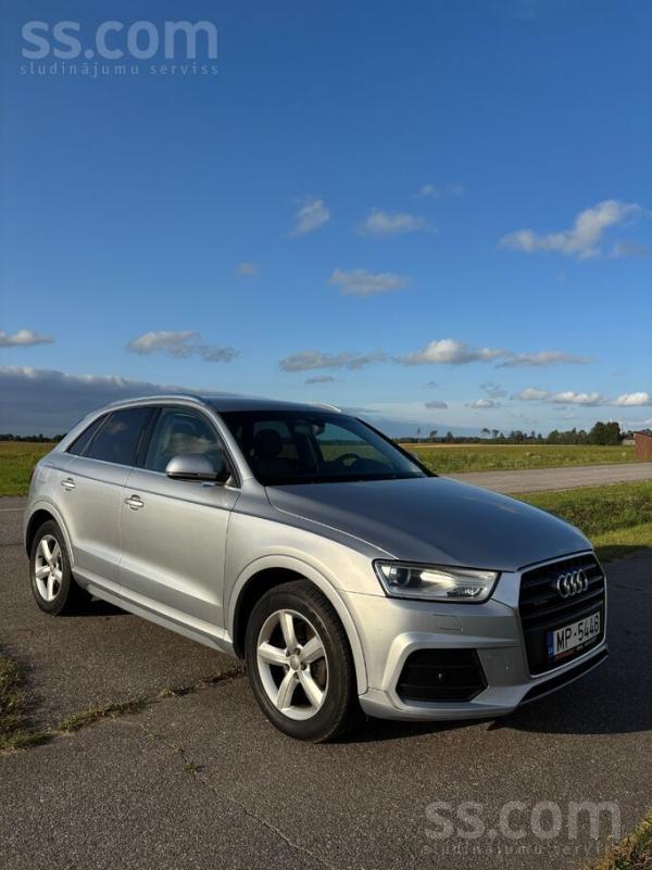 Pelēks Audi Q3 2016 Cēsis, ar dzinēja tilpumu 2.00 L un nobraukumu 232 tūkst. km par 14200 €, foto 4 vietnē AUTOMOTO.COM.LV