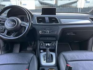 Grey Audi Q3 2016 in Vilnius, with an engine capacity of 1.98 L and mileage of 110 thousand km for 12700 €, photo 7 on AUTOMOTO.COM.LV