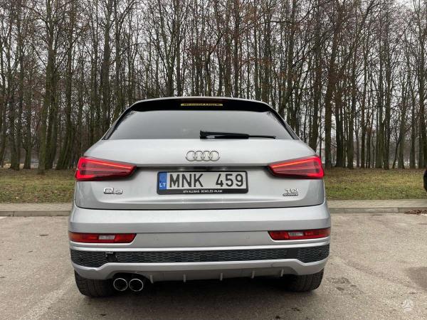 Pelēks Audi Q3 2017 Kauņa, ar dzinēja tilpumu 1.97 L un nobraukumu 150 tūkst. km par 16800 €, foto 5 vietnē AUTOMOTO.COM.LV