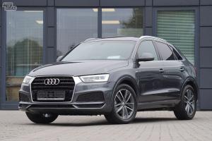 Grey Audi Q3 2017 in Kaunas, with an engine capacity of 1.40 L and mileage of 70 thousand km for 25480 €, photo 2 on AUTOMOTO.COM.LV