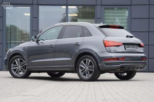 Grey Audi Q3 2017 in Kaunas, with an engine capacity of 1.40 L and mileage of 70 thousand km for 25480 €, photo 5 on AUTOMOTO.COM.LV