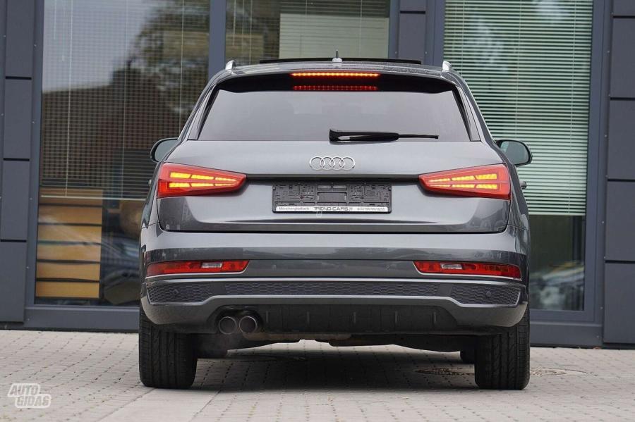 Grey Audi Q3 2017 in Kaunas, with an engine capacity of 1.40 L and mileage of 70 thousand km for 25480 €, photo 6 on AUTOMOTO.COM.LV