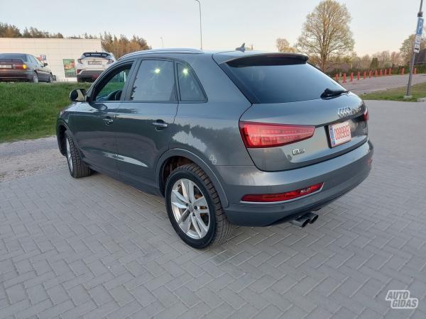 Pelēks Audi Q3 2017 Viļņa, ar dzinēja tilpumu 2.00 L un nobraukumu 150 tūkst. km par 13300 €, foto 2 vietnē AUTOMOTO.COM.LV