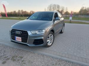 Pelēks Audi Q3 2017 Viļņa, ar dzinēja tilpumu 2.00 L un nobraukumu 150 tūkst. km par 13300 €, foto 5 vietnē AUTOMOTO.COM.LV