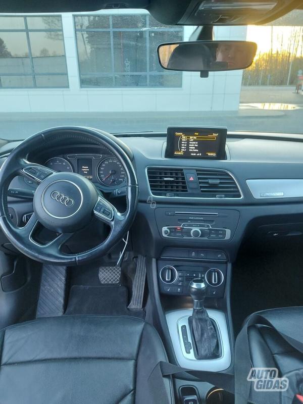 Pelēks Audi Q3 2017 Viļņa, ar dzinēja tilpumu 2.00 L un nobraukumu 150 tūkst. km par 13300 €, foto 5 vietnē AUTOMOTO.COM.LV