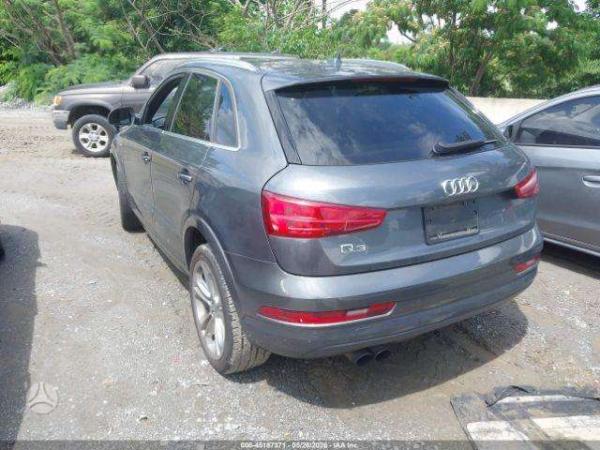 Pelēks Audi Q3 2017 Klaipėda, ar dzinēja tilpumu 1.98 L un nobraukumu 142 tūkst. km par 10900 €, foto 3 vietnē AUTOMOTO.COM.LV