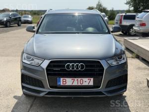 Grey Audi Q3 2017 in Riga, with an engine capacity of 2.00 L and mileage of 179 thousand km for 15500 €, photo 3 on AUTOMOTO.COM.LV