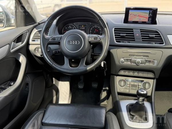 Grey Audi Q3 2017 in Riga, with an engine capacity of 2.00 L and mileage of 179 thousand km for 15500 €, photo 5 on AUTOMOTO.COM.LV