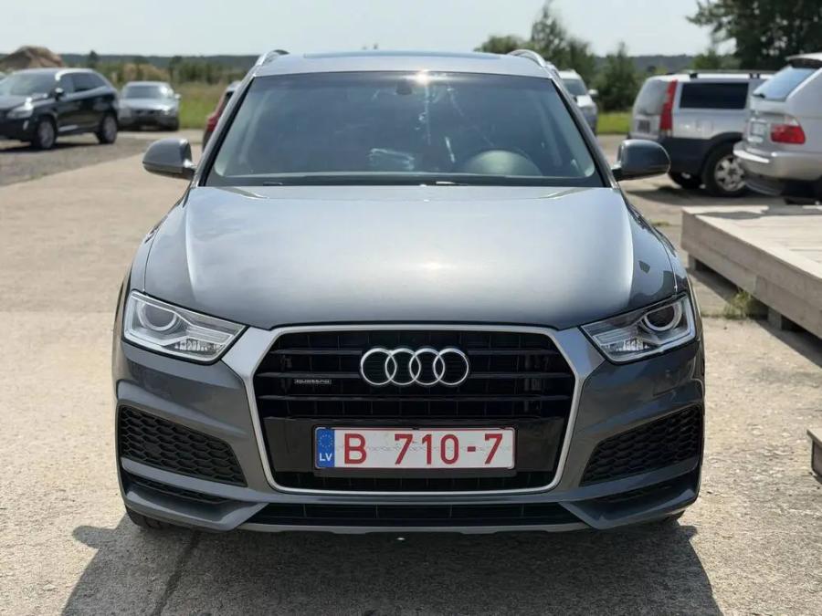 Pelēks Audi Q3 2017 Rīga, ar dzinēja tilpumu 2.00 L un nobraukumu 179 tūkst. km par 15500 €, foto 3 vietnē AUTOMOTO.COM.LV