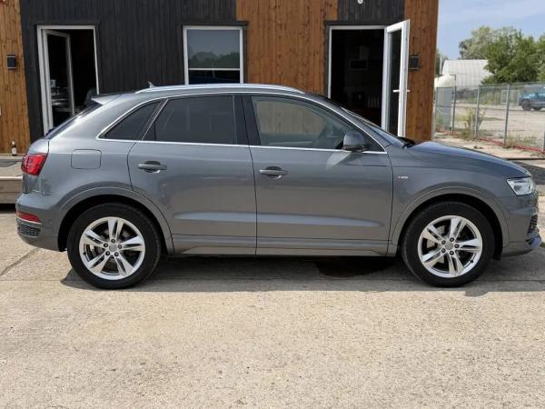 Pelēks Audi Q3 2017 Rīga, ar dzinēja tilpumu 2.00 L un nobraukumu 179 tūkst. km par 15500 €, foto 4 vietnē AUTOMOTO.COM.LV