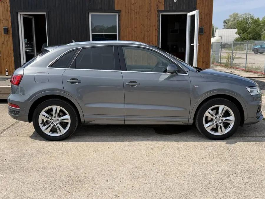 Pelēks Audi Q3 2017 Rīga, ar dzinēja tilpumu 2.00 L un nobraukumu 179 tūkst. km par 15500 €, foto 5 vietnē AUTOMOTO.COM.LV