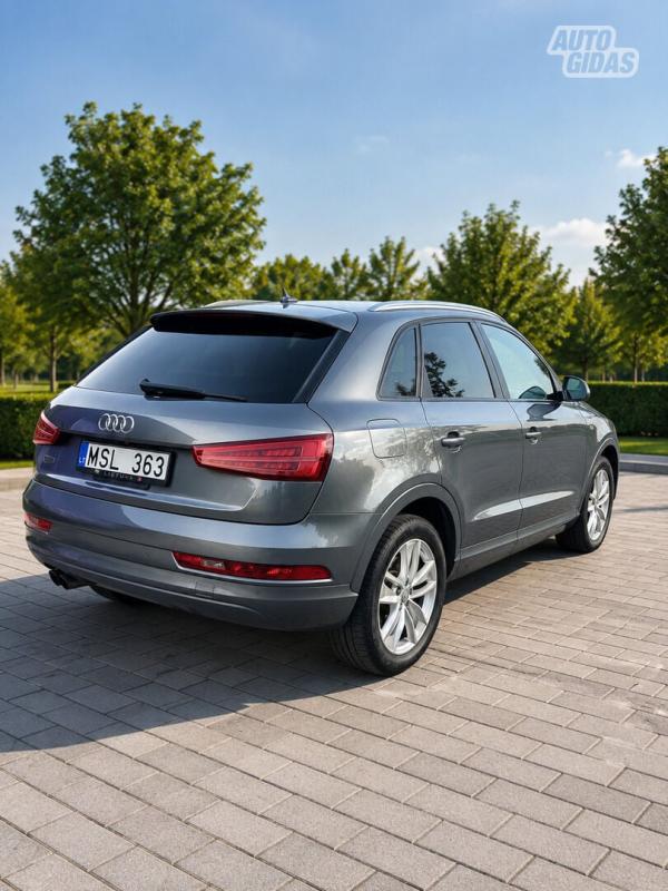 Pelēks Audi Q3 2017 Radviliškis, ar dzinēja tilpumu 2.00 L un nobraukumu 141 tūkst. km par 12000 €, foto 5 vietnē AUTOMOTO.COM.LV