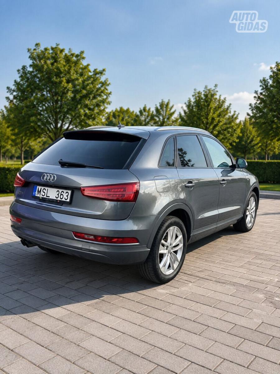 Pelēks Audi Q3 2017 Radviliškis, ar dzinēja tilpumu 2.00 L un nobraukumu 141 tūkst. km par 12000 €, foto 5 vietnē AUTOMOTO.COM.LV