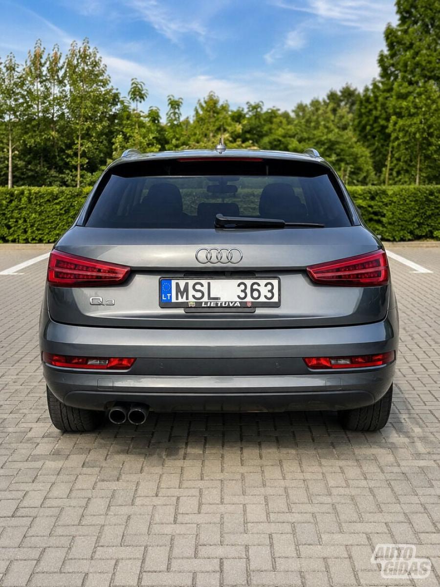 Pelēks Audi Q3 2017 Radviliškis, ar dzinēja tilpumu 2.00 L un nobraukumu 141 tūkst. km par 12000 €, foto 6 vietnē AUTOMOTO.COM.LV