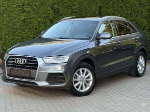 Grey Audi Q3 2017 in Jonava, with an engine capacity of 1.97 L and mileage of 209 thousand km for 13900 €, photo  on AUTOMOTO.COM.LV