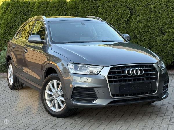 Grey Audi Q3 2017 in Jonava, with an engine capacity of 1.97 L and mileage of 209 thousand km for 13900 €, photo 5 on AUTOMOTO.COM.LV