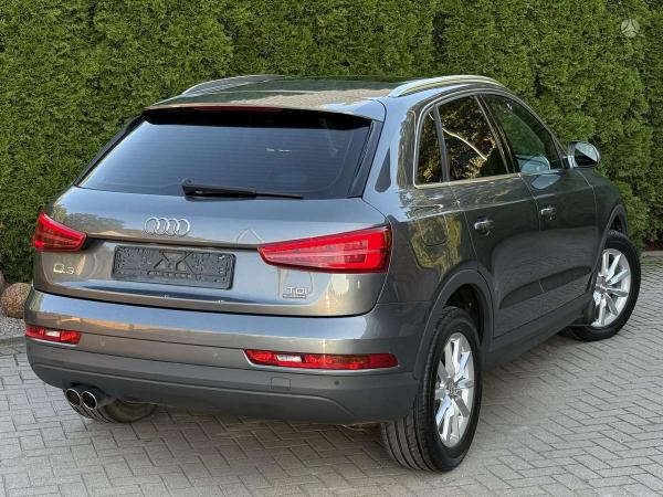 Grey Audi Q3 2017 in Jonava, with an engine capacity of 1.97 L and mileage of 209 thousand km for 13900 €, photo 7 on AUTOMOTO.COM.LV