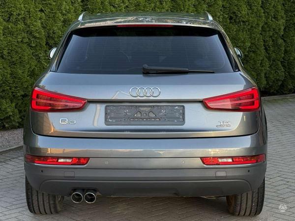 Grey Audi Q3 2017 in Jonava, with an engine capacity of 1.97 L and mileage of 209 thousand km for 13900 €, photo 8 on AUTOMOTO.COM.LV