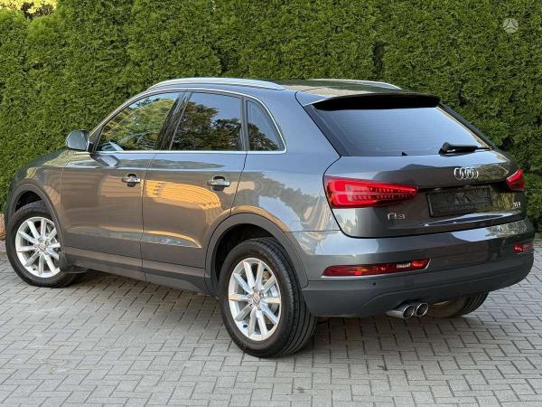 Grey Audi Q3 2017 in Jonava, with an engine capacity of 1.97 L and mileage of 209 thousand km for 13900 €, photo 10 on AUTOMOTO.COM.LV