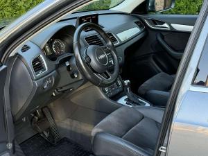 Grey Audi Q3 2017 in Jonava, with an engine capacity of 1.97 L and mileage of 209 thousand km for 13900 €, photo 16 on AUTOMOTO.COM.LV