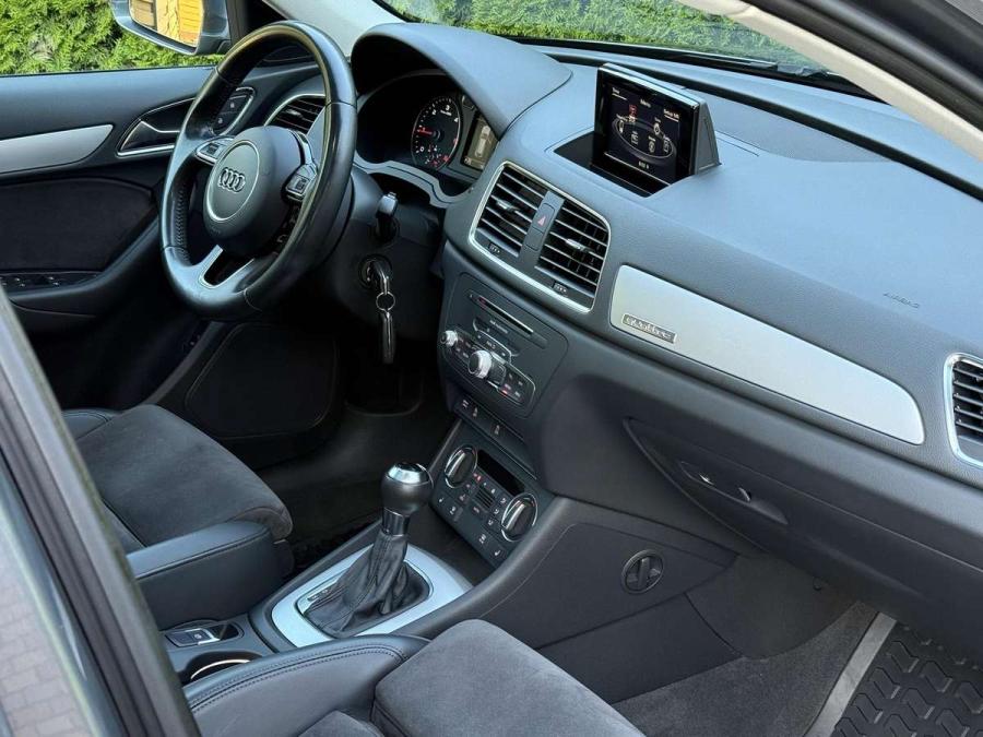 Grey Audi Q3 2017 in Jonava, with an engine capacity of 1.97 L and mileage of 209 thousand km for 13900 €, photo 20 on AUTOMOTO.COM.LV