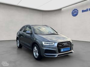 Grey Audi Q3 2018 in Kaunas, with an engine capacity of 2.00 L and mileage of 58 thousand km for 27488 €, photo 8 on AUTOMOTO.COM.LV