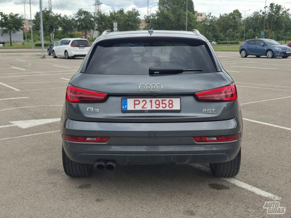Grey Audi Q3 2018 in Siauliai, with an engine capacity of 2.00 L and mileage of 226 thousand km for 14999 €, photo 4 on AUTOMOTO.COM.LV