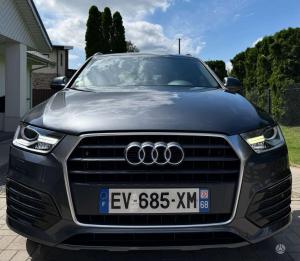 Grey Audi Q3 2018 in Kaunas, with an engine capacity of 2.00 L and mileage of 239 thousand km for 14350 €, photo  on AUTOMOTO.COM.LV