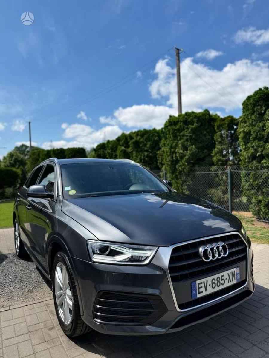 Pelēks Audi Q3 2018 Kauņa, ar dzinēja tilpumu 2.00 L un nobraukumu 239 tūkst. km par 14350 €, foto 10 vietnē AUTOMOTO.COM.LV