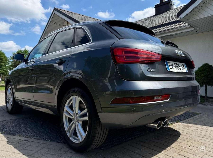 Pelēks Audi Q3 2018 Kauņa, ar dzinēja tilpumu 2.00 L un nobraukumu 239 tūkst. km par 14350 €, foto 12 vietnē AUTOMOTO.COM.LV