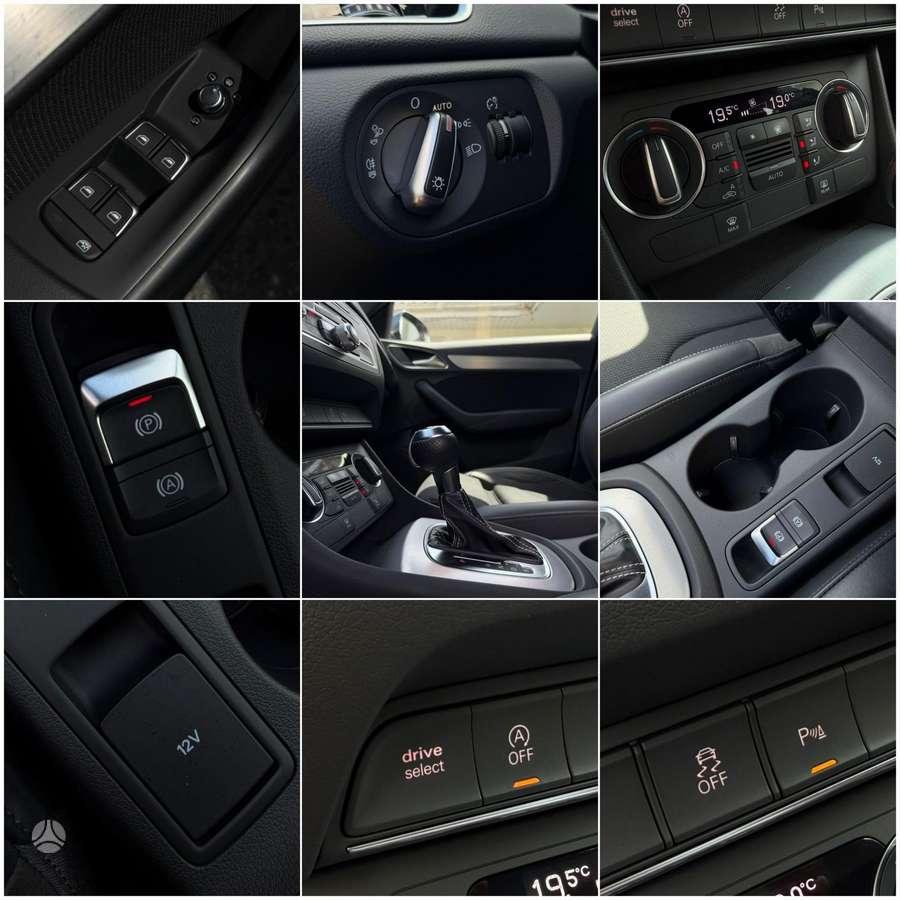 Pelēks Audi Q3 2018 Kauņa, ar dzinēja tilpumu 2.00 L un nobraukumu 239 tūkst. km par 14350 €, foto 13 vietnē AUTOMOTO.COM.LV