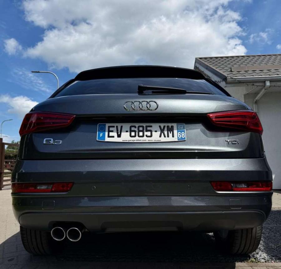 Pelēks Audi Q3 2018 Kauņa, ar dzinēja tilpumu 2.00 L un nobraukumu 239 tūkst. km par 14350 €, foto 14 vietnē AUTOMOTO.COM.LV