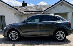 Pelēks Audi Q3 2018 Kauņa, ar dzinēja tilpumu 2.00 L un nobraukumu 239 tūkst. km par 14350 €, foto 23 vietnē AUTOMOTO.COM.LV