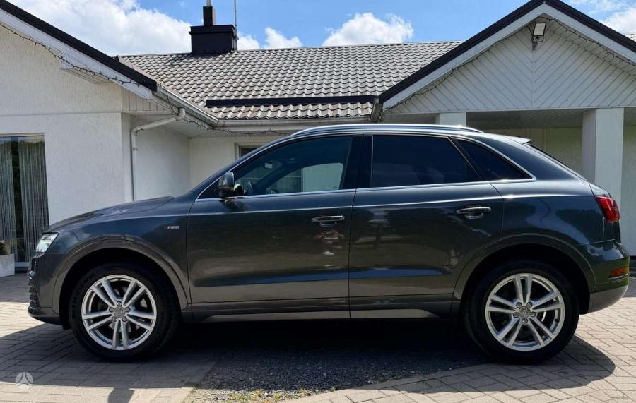 Pelēks Audi Q3 2018 Kauņa, ar dzinēja tilpumu 2.00 L un nobraukumu 239 tūkst. km par 14350 €, foto 23 vietnē AUTOMOTO.COM.LV