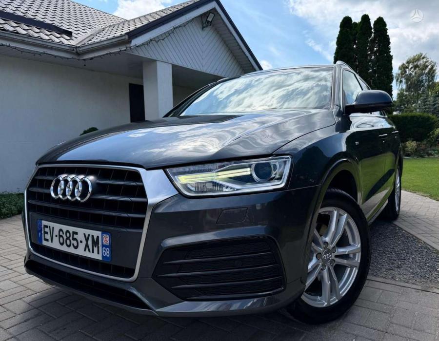 Pelēks Audi Q3 2018 Kauņa, ar dzinēja tilpumu 2.00 L un nobraukumu 239 tūkst. km par 14350 €, foto 27 vietnē AUTOMOTO.COM.LV