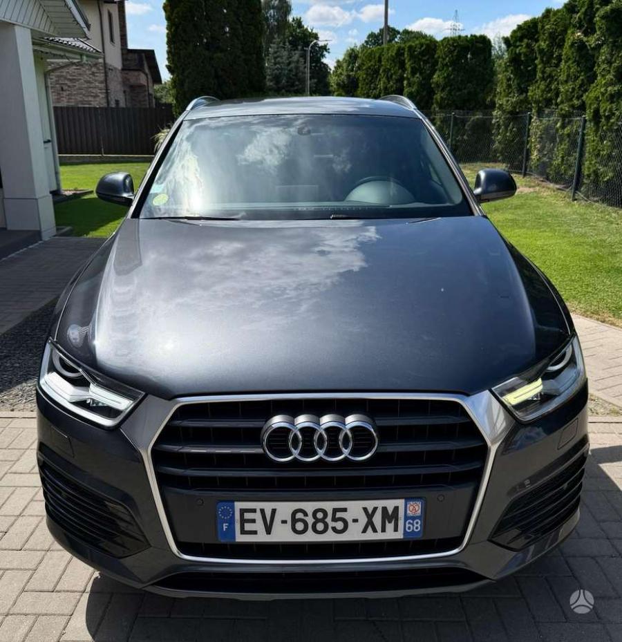 Pelēks Audi Q3 2018 Kauņa, ar dzinēja tilpumu 2.00 L un nobraukumu 239 tūkst. km par 14350 €, foto 28 vietnē AUTOMOTO.COM.LV