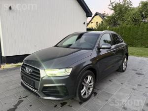 Pelēks Audi Q3 2018 Ogre, ar dzinēja tilpumu 2.00 L un nobraukumu 178 tūkst. km par 16899 €, foto 4 vietnē AUTOMOTO.COM.LV
