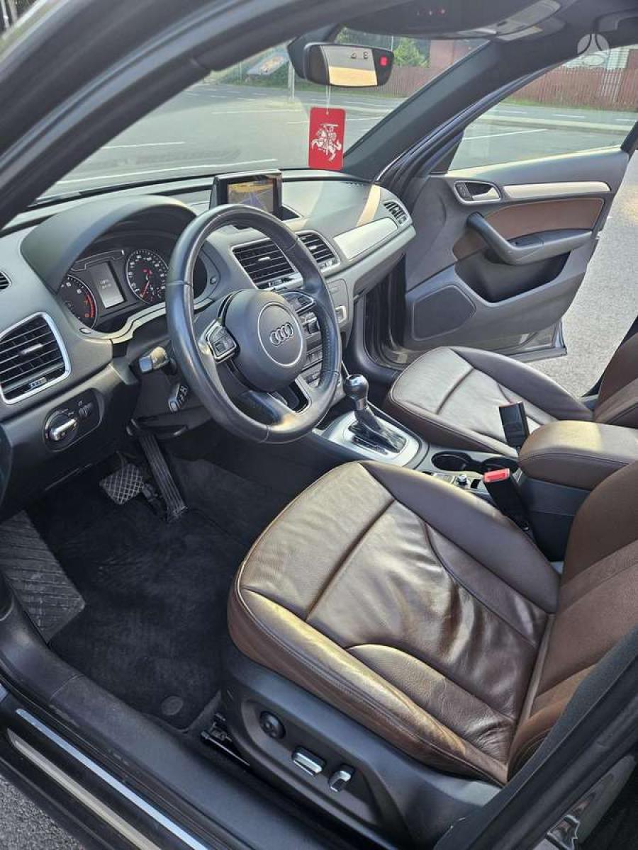 Pelēks Audi Q3 2018 Kauņa, ar dzinēja tilpumu 1.98 L un nobraukumu 140 tūkst. km par 15000 €, foto 6 vietnē AUTOMOTO.COM.LV