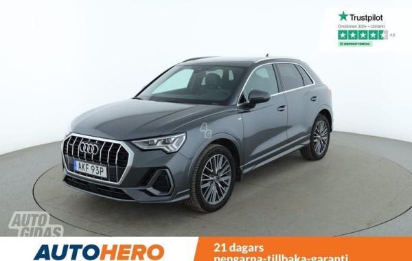 Pelēks Audi Q3 2019 Kauņa, ar dzinēja tilpumu 0.00 L un nobraukumu 63 tūkst. km par 36743 €, foto 1 vietnē AUTOMOTO.COM.LV