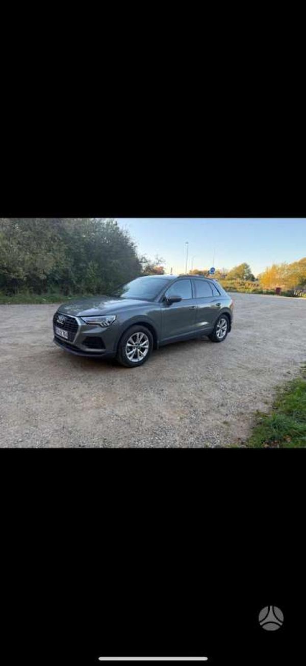 Grey Audi Q3 2019 in Panevezys, with an engine capacity of 1.97 L and mileage of 326 thousand km for 15999 €, photo 1 on AUTOMOTO.COM.LV