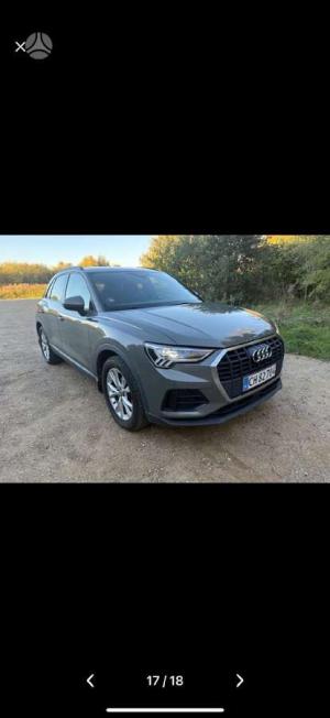 Pelēks Audi Q3 2019 Panevēža, ar dzinēja tilpumu 1.97 L un nobraukumu 326 tūkst. km par 15999 €, foto 2 vietnē AUTOMOTO.COM.LV